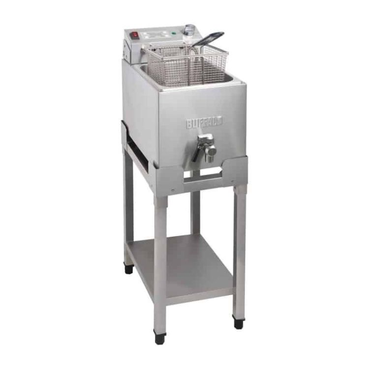 Support friteuse GAFC374 & GAFC375 profondeur 510 mm en 1 ou 2 cuve ...